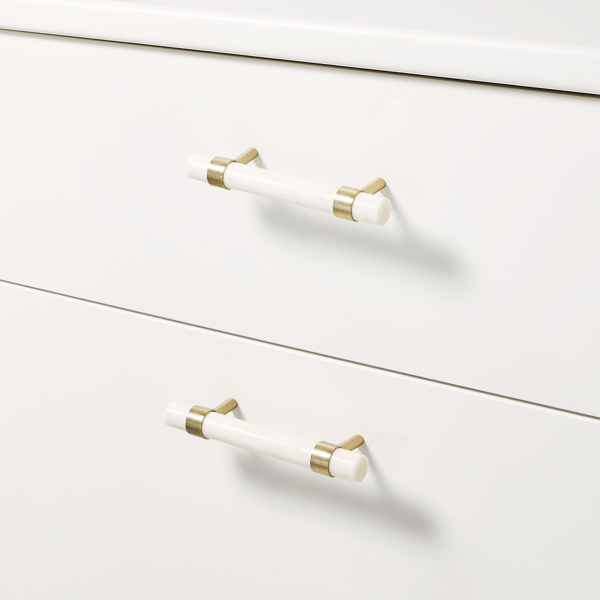 2 Pack Large Marble and Gold Look Handles - Anko | Target Australia