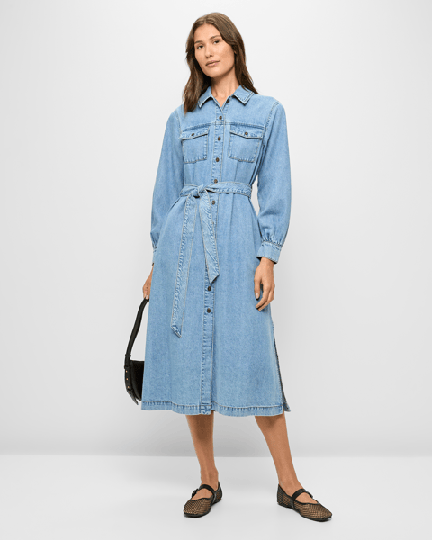 Denim Shirt Dress | Target Australia
