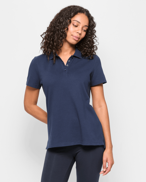 Active Australian Cotton Polo T-Shirt - Navy Blue | Target Australia