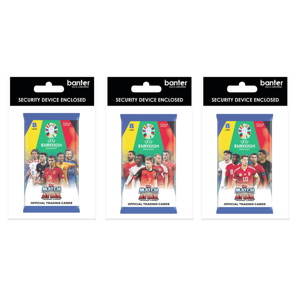 UEFA Match Attax EURO 2024 Edition Trading Cards - Booster Pack ...