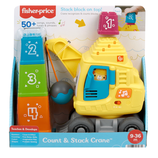 Fisher-Price Count & Stack Crane | Target Australia