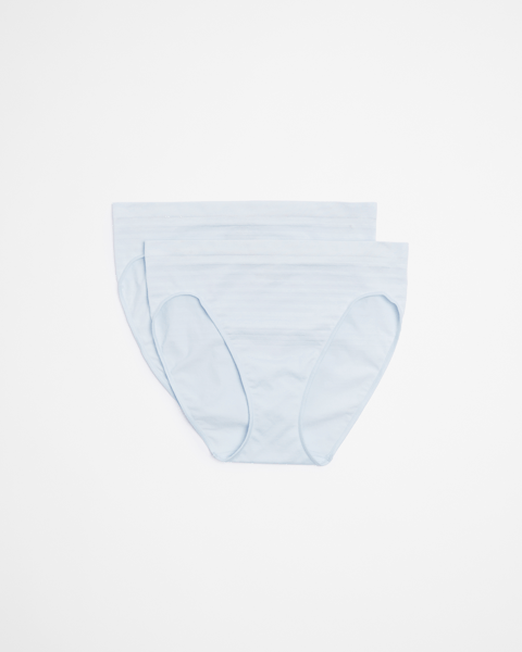 2 Pack Matte and Shine Seamfree High Cut Briefs | Target Australia