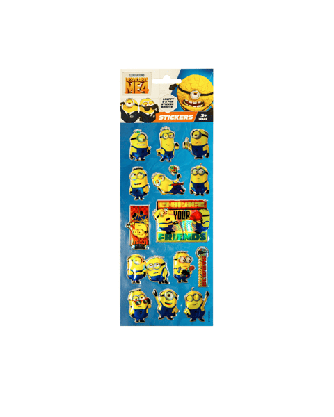 Despicable Me 4 Puffy Stickers 3 Pack | Target Australia