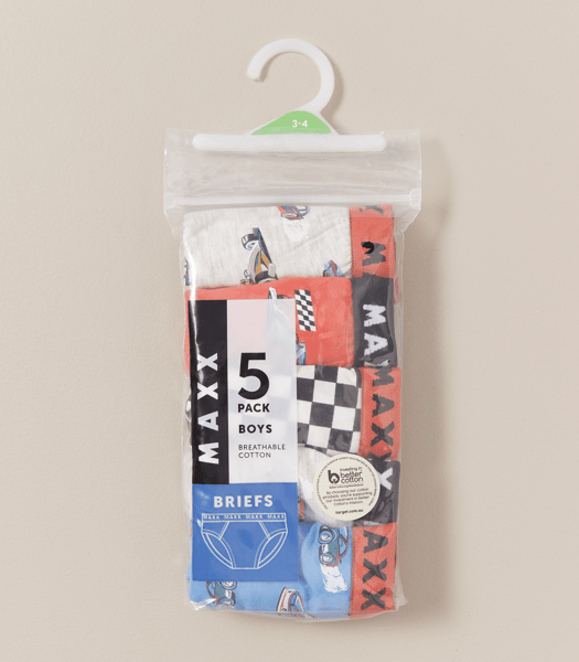 5 Pack Maxx Briefs | Target Australia