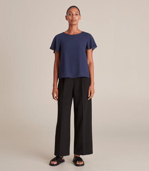 Crew Neck Top - Preview - Navy Blue | Target Australia