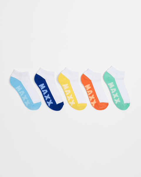Kids Low Cut Socks - Maxx - 5 Pack | Target Australia