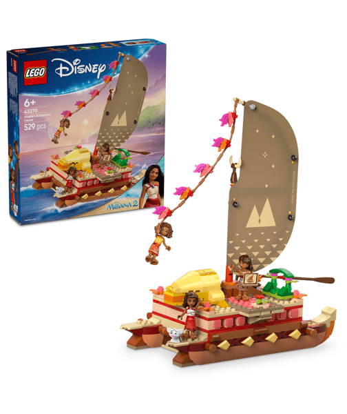LEGO® Disney Princess Moana's Adventure Canoe 43270 | Target Australia