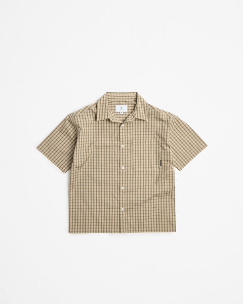 Short Sleeve Shirt - Brown Mini Check | Target Australia