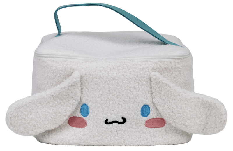 Sanrio Hello Kitty and Friends Cinnamoroll Fluffy Cosmetic Train Case ...