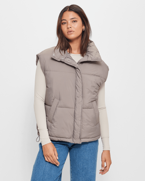 Oversized Puffer Vest - Lily Loves | Target Australia