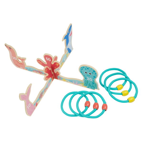 Coconut Grove - Kids Ring Toss Set Reef Gang | Target Australia