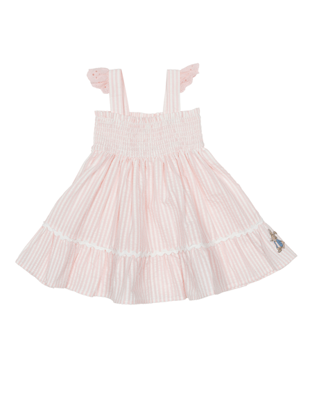 Peter Rabbit Pink Seersucker Dress | Target Australia