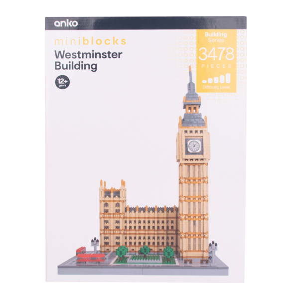 3478 Piece Mini Blocks Building Series: Westminster Building | Target ...
