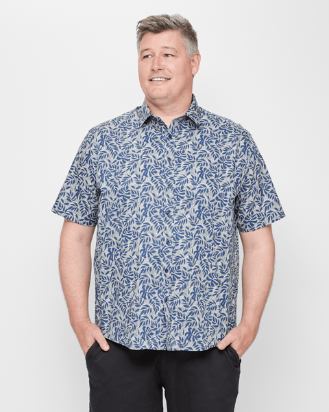 Plus Leaf Print Shirt | Target Australia