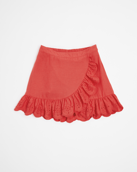 Broderie Wrap Skort | Target Australia