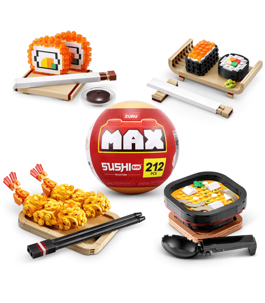 Max Build More Premium Bricks Sushi Bar Collection By Zuru | Target ...