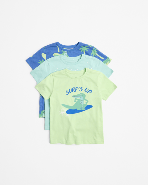 Boys Print T-shirts 3 Pack | Target Australia