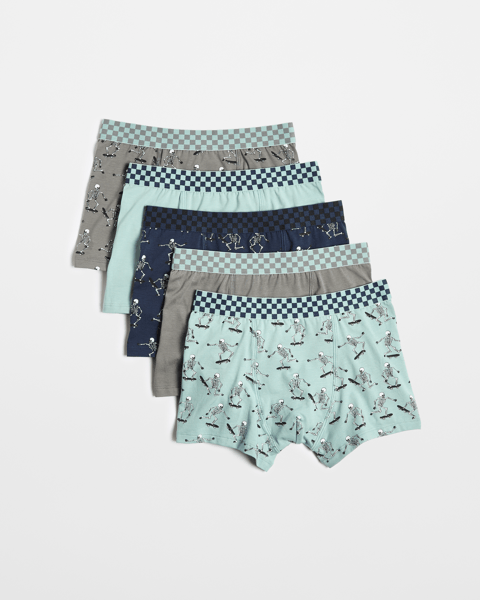 Boys Trunks 5 Pack - Maxx - Skeleton Skate | Target Australia