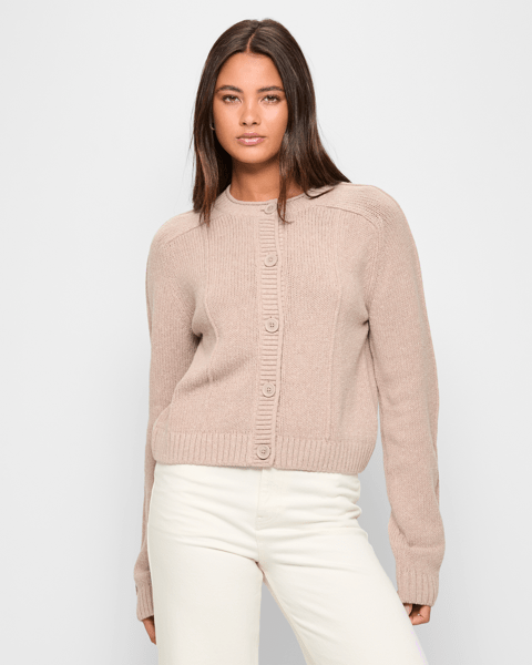 Australian Cotton Exposed Seam Knit Cardigan - Lily Loves | Target ...