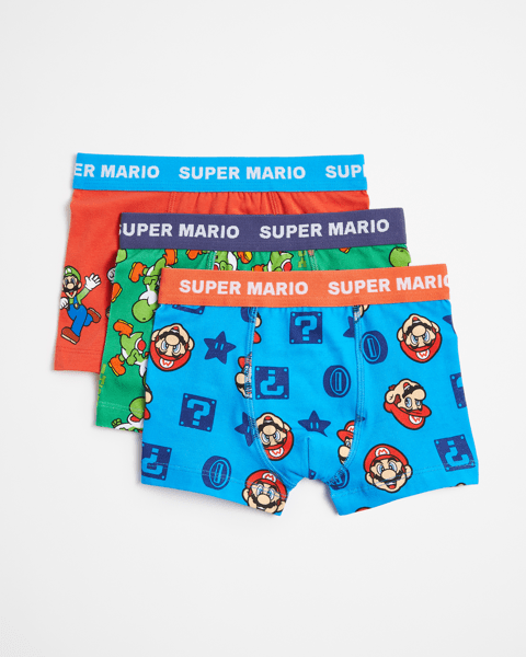 Super Mario 3 Pack Boys Trunk Gifting Set | Target Australia