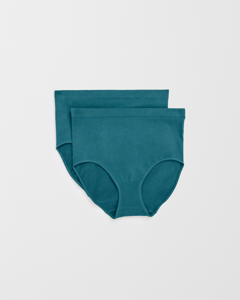 Australian Cotton Blend 2 Pack Seamfree Full Briefs | Target Australia