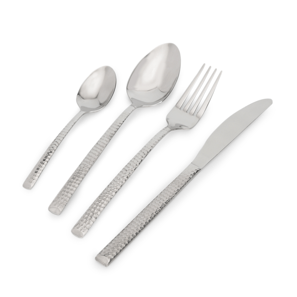 16 Piece Hammered Cutlery Set - Anko | Target Australia