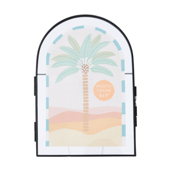 4in. x 6in. Photo Frame, Metal, Black - Anko | Target Australia