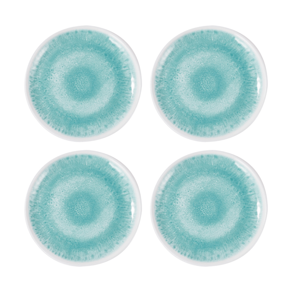 Mint Glazed Look Side Plates 4 Pack - Anko | Target Australia