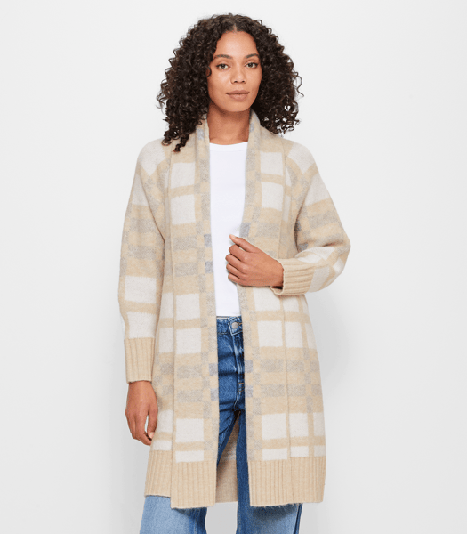 Check Coatigan | Target Australia