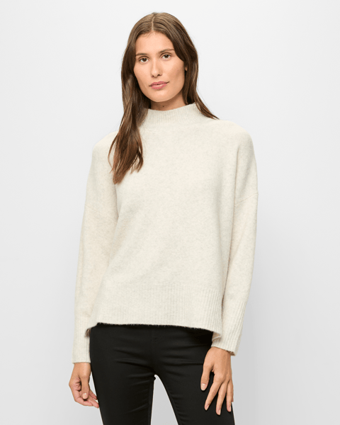 Super Soft Mock High Neck Jumper | Target Australia