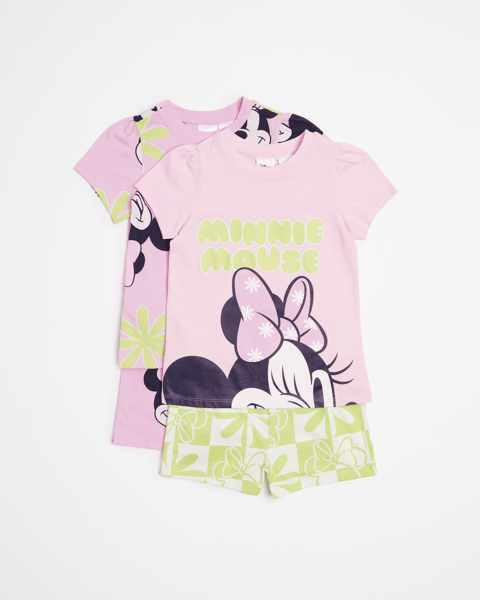 Disney Minnie Mouse Cotton Pyjama Sets - 2 Pack | Target Australia