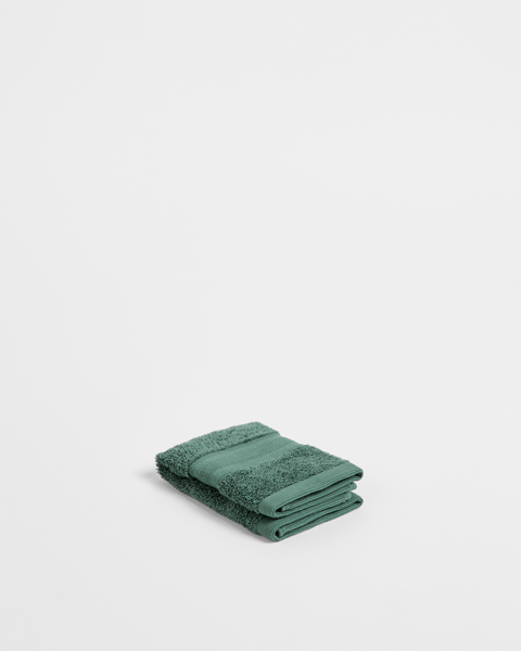 Grandeur Australian Cotton Face Washers 2 Pack - Forest Green | Target ...