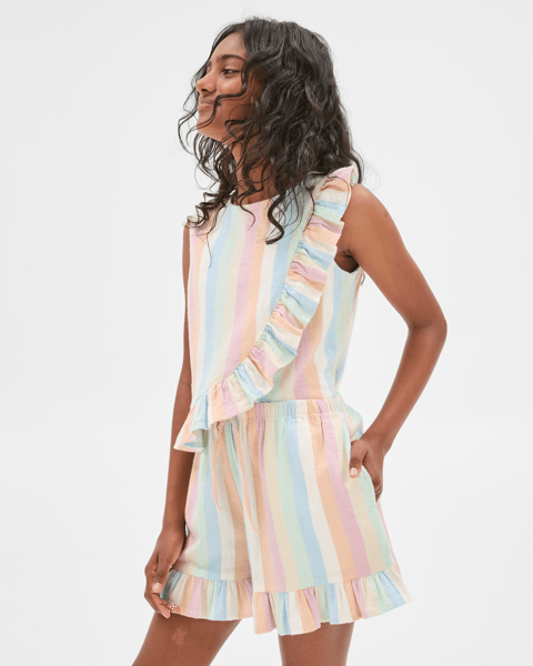Woven Frill Hem Shorts | Target Australia