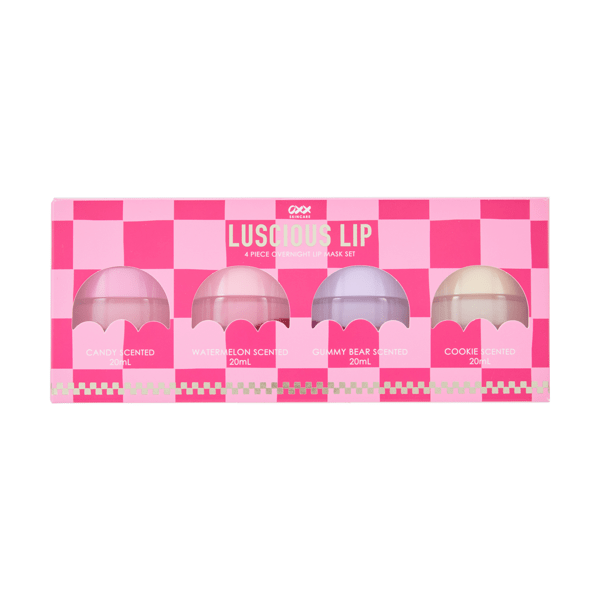 4 Piece Luscious Lip Overnight Lip Mask Set - OXX Skincare | Target ...
