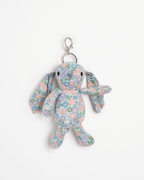 Kids Retro Floral Bunny Bag Charm | Target Australia