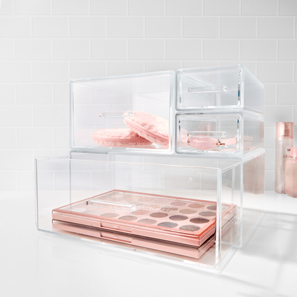 Set of 4 Modular Drawer Organisers - Anko | Target Australia