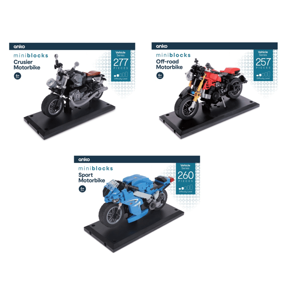 Mini Blocks Vehicle Series, Assorted - Anko | Target Australia