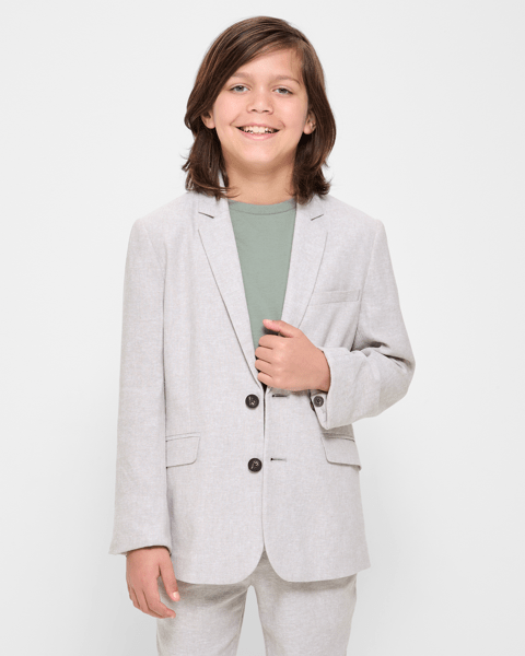 Boys Linen Blend Suiting Jacket | Target Australia