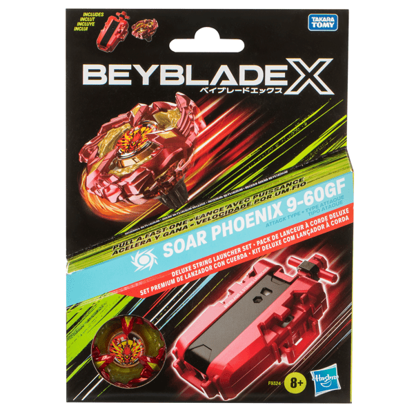 Beyblade X Soar Phoenix Deluxe String Launcher Set | Target Australia