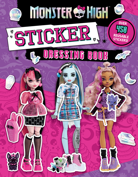Monster High Sticker Dressing Book | Target Australia
