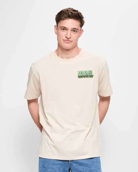 Licensed Marvel Print T-Shirt | Target Australia