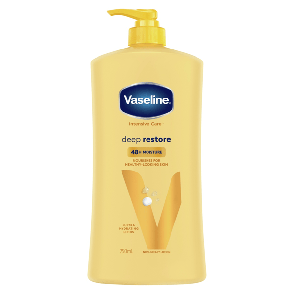 Vaseline Deep Restore Intensive Care Body Lotion - 750ml | Target Australia