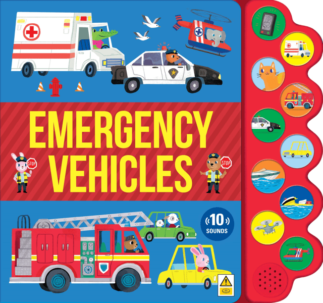 Emergency Vehicles - Sound Book | Target Australia
