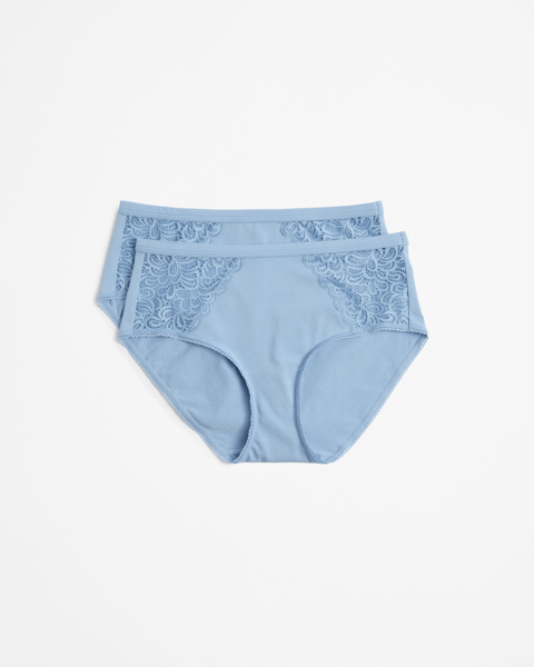 Australian Cotton and Lace Midi Briefs | Target Australia