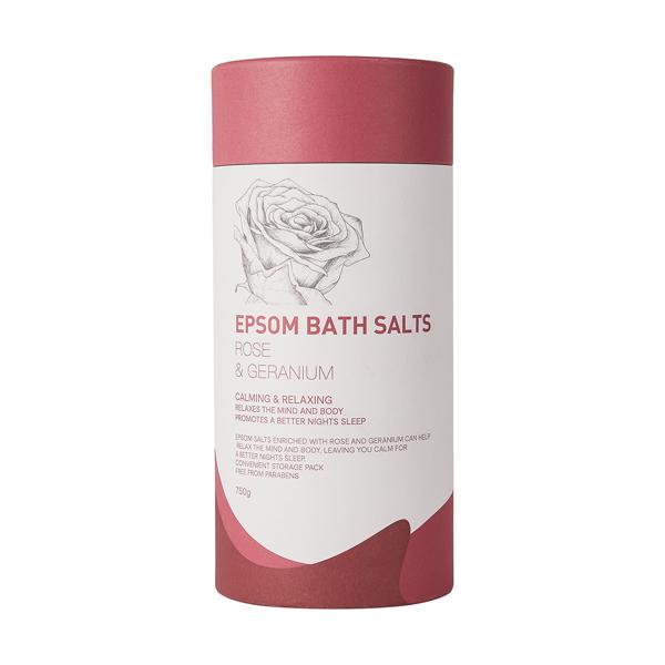 Epsom Bath Salts 750g - Rose and Geranium | Target Australia