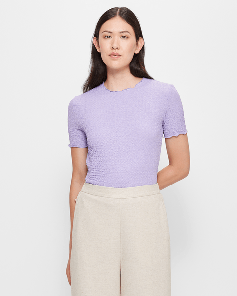 Smock Textured Crew T-Shirt - Preview | Target Australia
