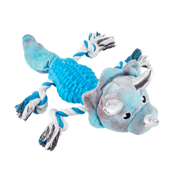 Pet Toy Plush Rope and Treat Dinosaur - Anko | Target Australia
