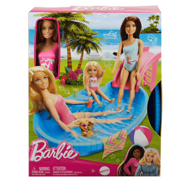 Barbie Doll and Pool Playset | Target Australia