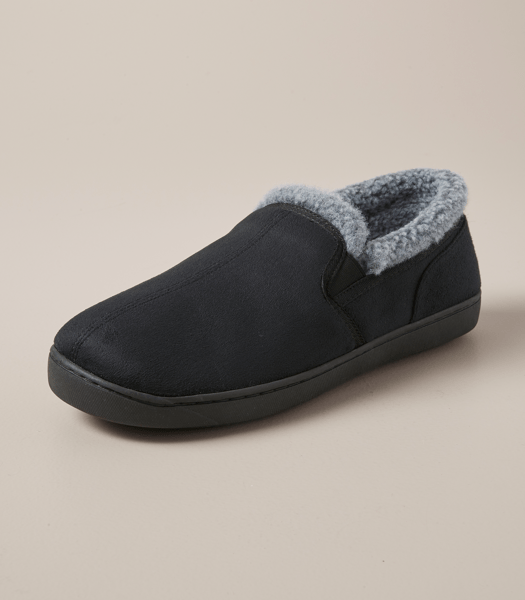 Daniel Fur Collar Slippers | Target Australia