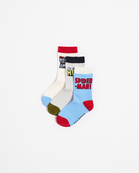Marvel Boys Crew Socks - 3 Pack | Target Australia